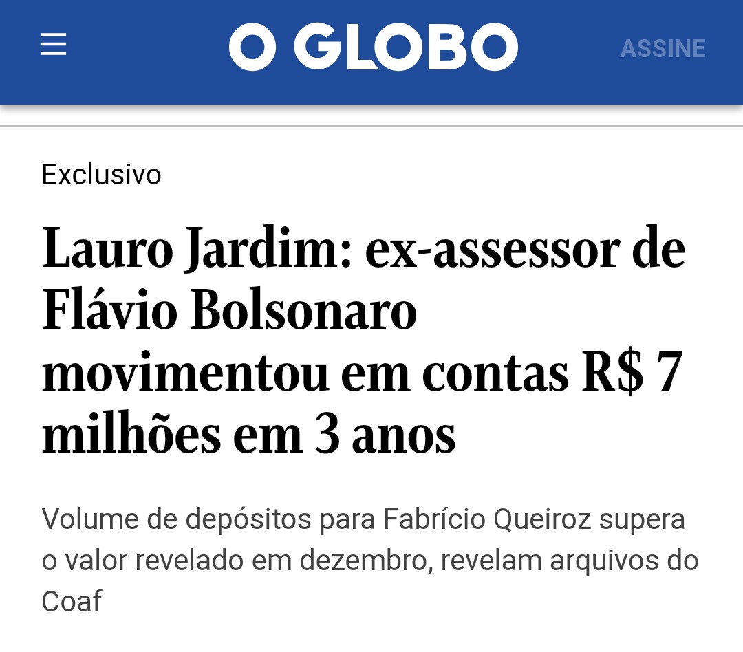 Os R$ 7 MILHÕES DO QUEIROZ, O MODESTO MORADOR DE UMA VIELA DA TAQUARA ...